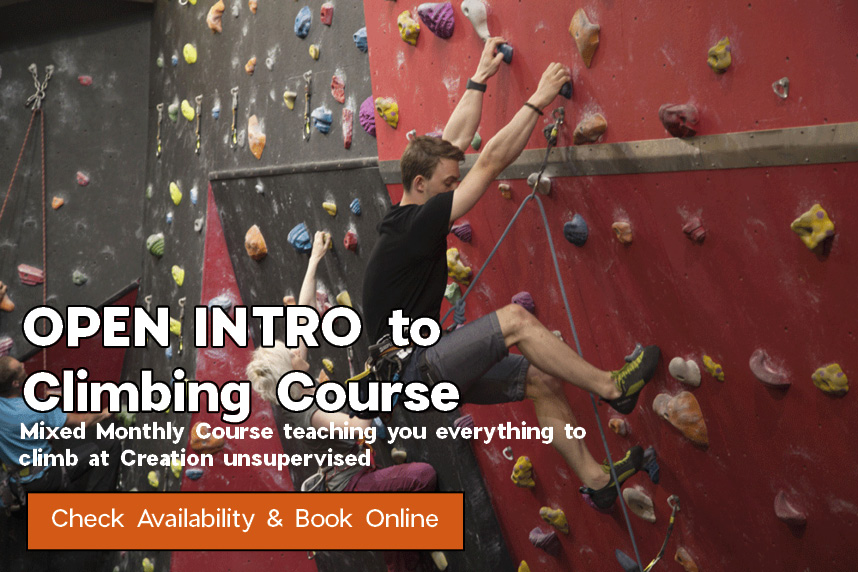 open intro course | Creation Climbing Centre